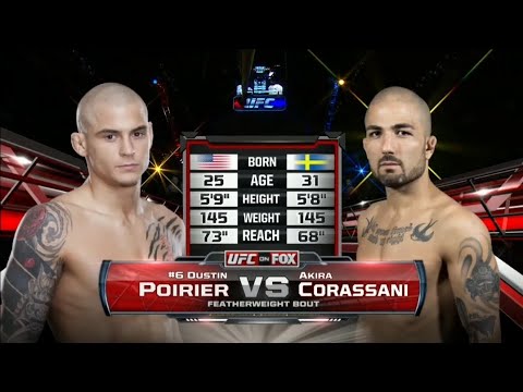 Dustin Poirier vs Akira Corassani full fight 720p60