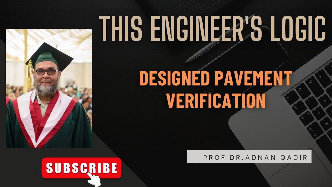 VERIFICATION OF DESIGNED PAVEMENT SECTION USING KENPAVE SOFTWARE - YouTube