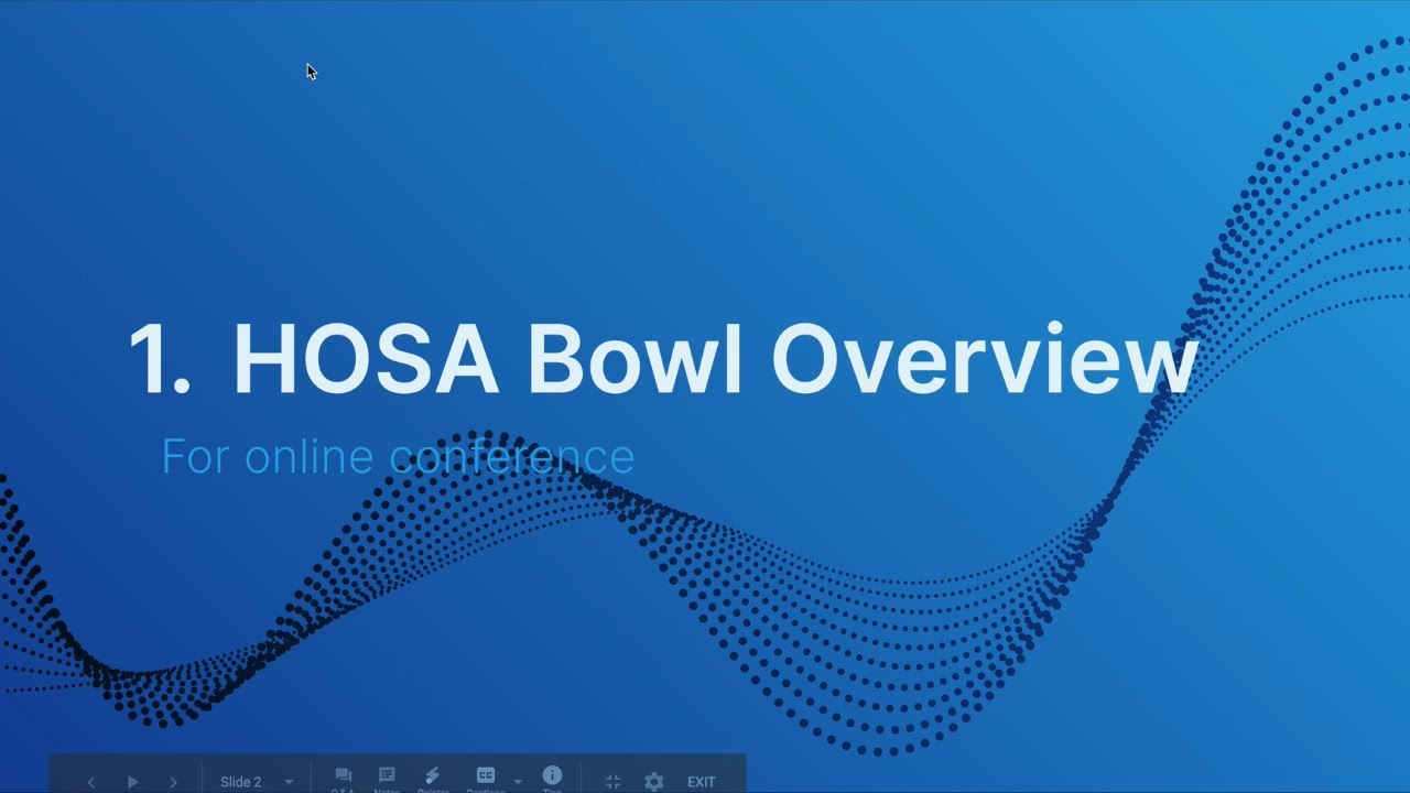 HOSA Bowl Online Tutorial - YouTube
