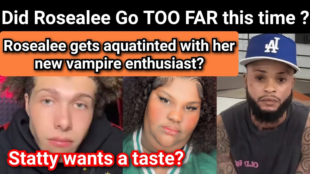 Rosealee played a VERY DANGEROUS GAME with Statty Ttoker? ... You won't ...