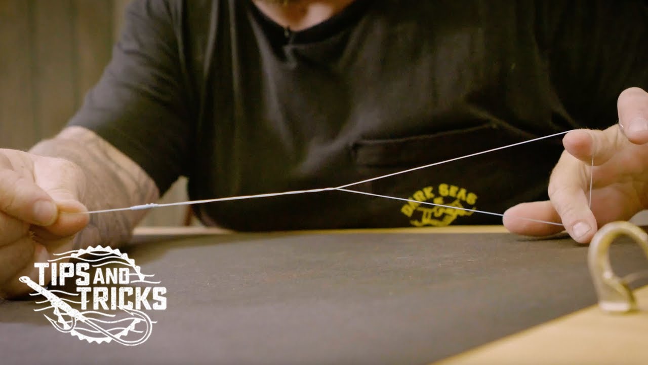 How to Tie a Bimini Twist Fishing Knot - YouTube