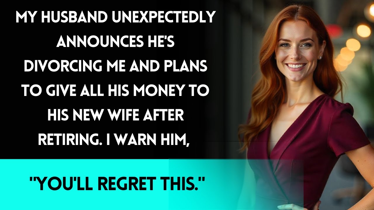 My Husband's Shocking Divorce Decision – "You'll Regret This! - YouTube