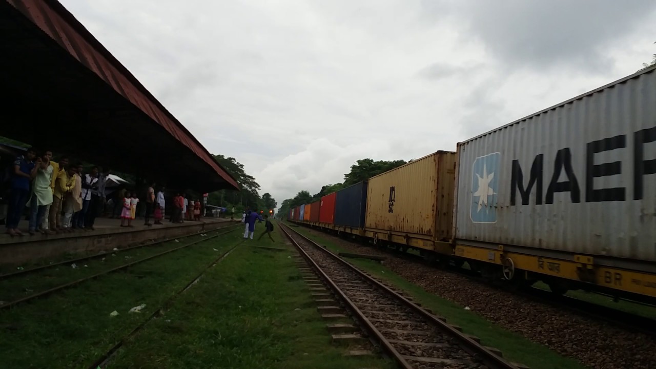 DOWN BFCT & UP MEGHNA EXPRESS - YouTube