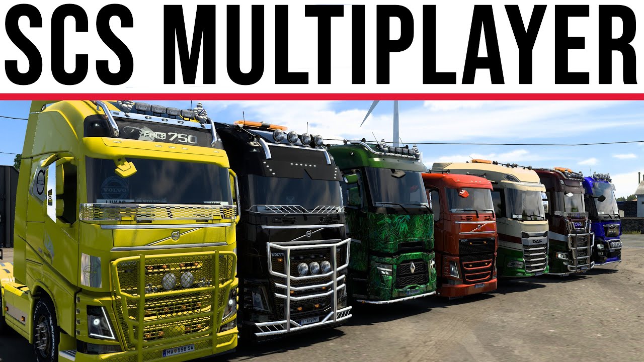 ETS2 SCS MULTIPLAYER 1.41 - ETS2 Convoy 🔴 LIVE [1917] EURO TRUCK ...