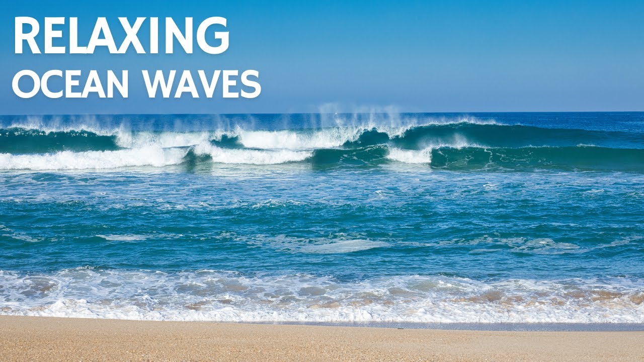 Ocean Waves Tranquility - Relaxing Sounds (White Noise) for Sleep ...