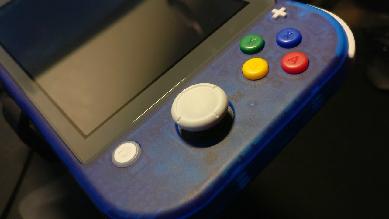 Switch Lite Shell Swap - YouTube