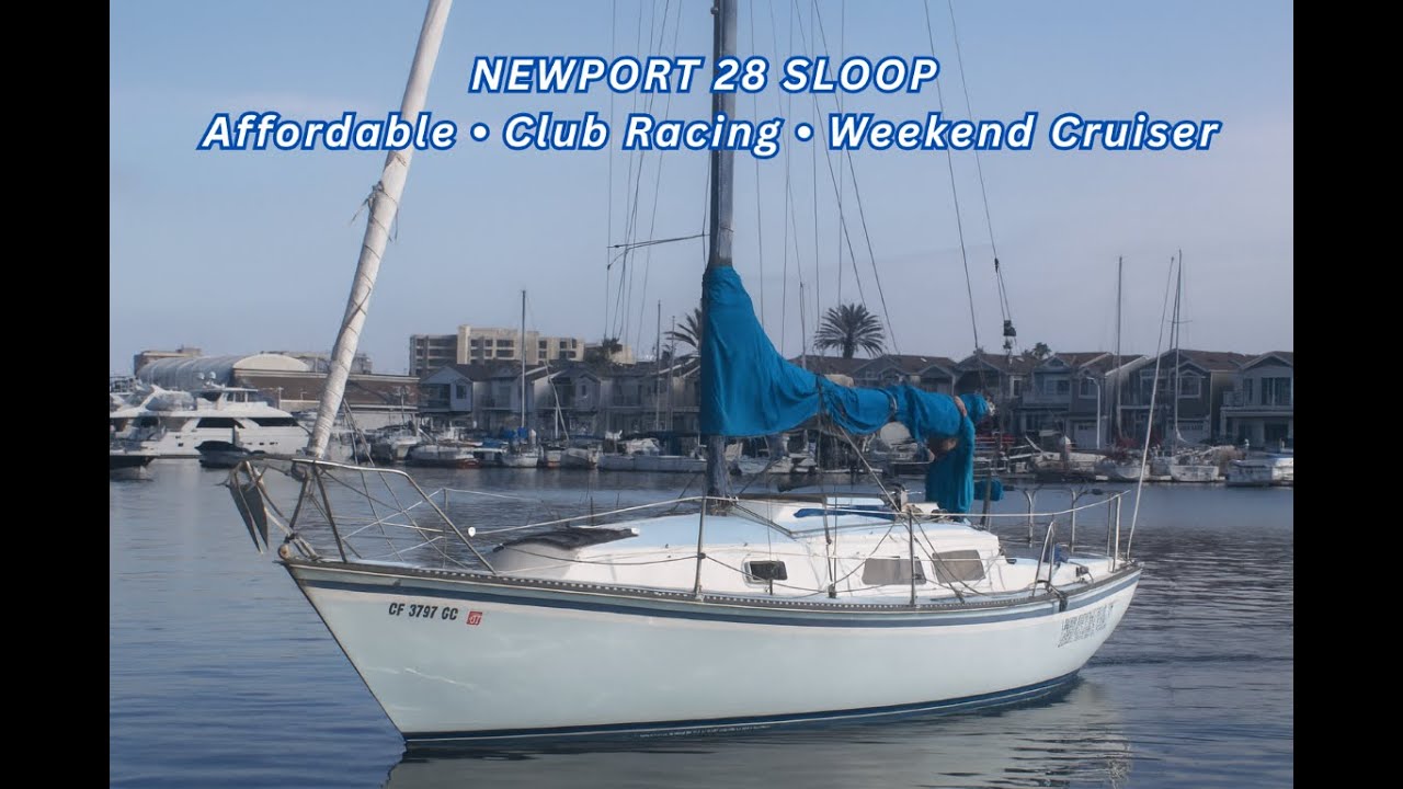1978 Newport 28 Sloop ⛵ Affordable Sailboat • Club Racing & Cruising by ...