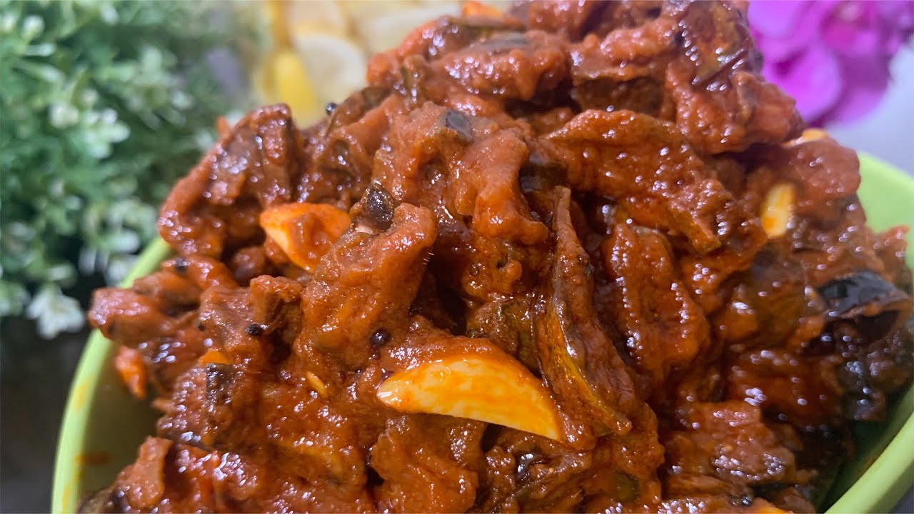 അടമാങ്ങ അച്ചാർ || Dried Mango Pickle || Adamanga (Unakka manga) Achar ...