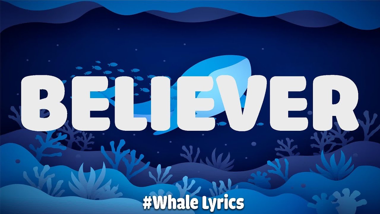 Imagine Dragons - Believer (Lyrics Video) | Taylor Swift, The Weeknd ...