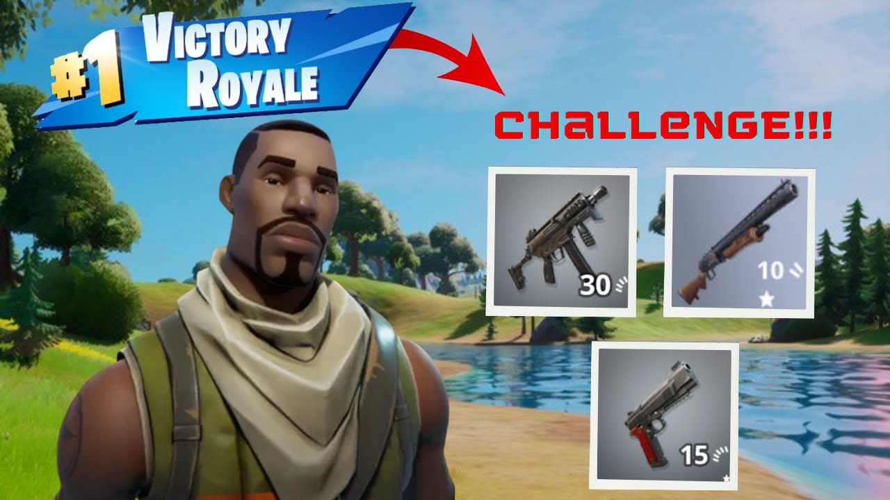 *NEW* GREY WEAPONS ONLY CHALLENGE!!!! - Fortnite Chapter 5 - YouTube