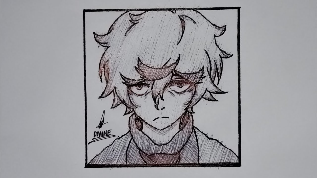 Easy Drawing of Gabimaru from Hell's Paradise - YouTube