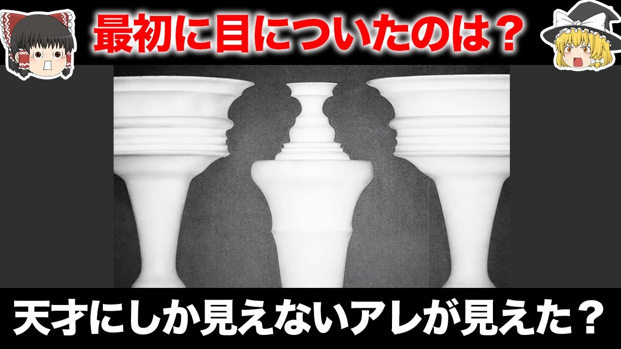 【ゆっくり解説】天才にしか見えない!?錯覚診断クイズ! Youtube