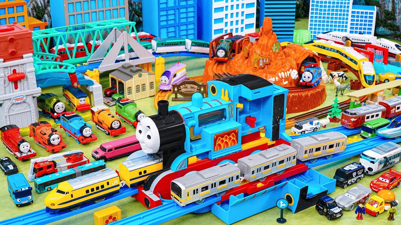 Plarail Shinkansen ☆ Construction Takara Tomy Plarail Mega Station ...