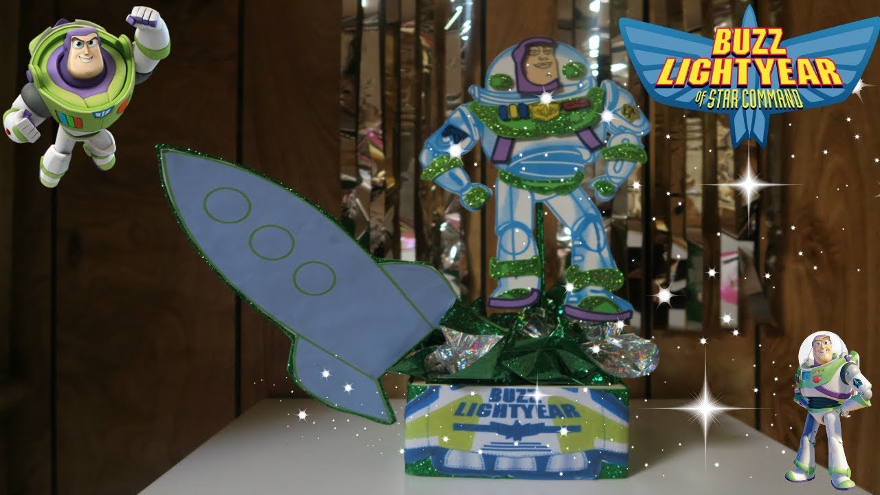 Buzz Lightyear Centerpiece - YouTube