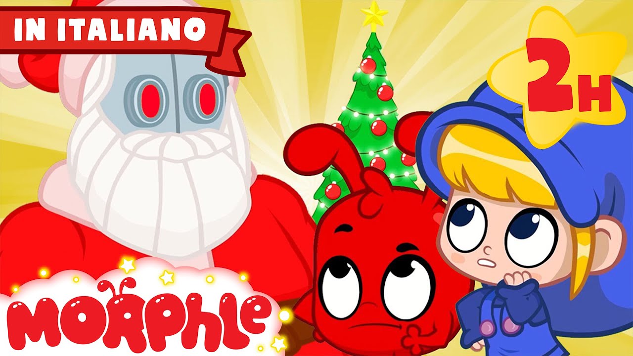 Babbo natale robot | Cartoni Animati per Bambini | @MorphleItaliano ...