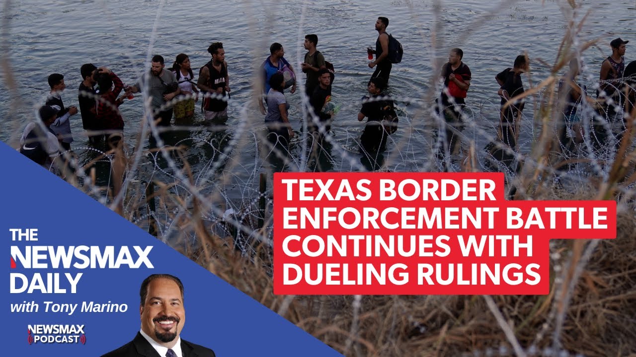 Courts Continue Texas Border Battle | The NEWSMAX Daily (03/20/2024 ...