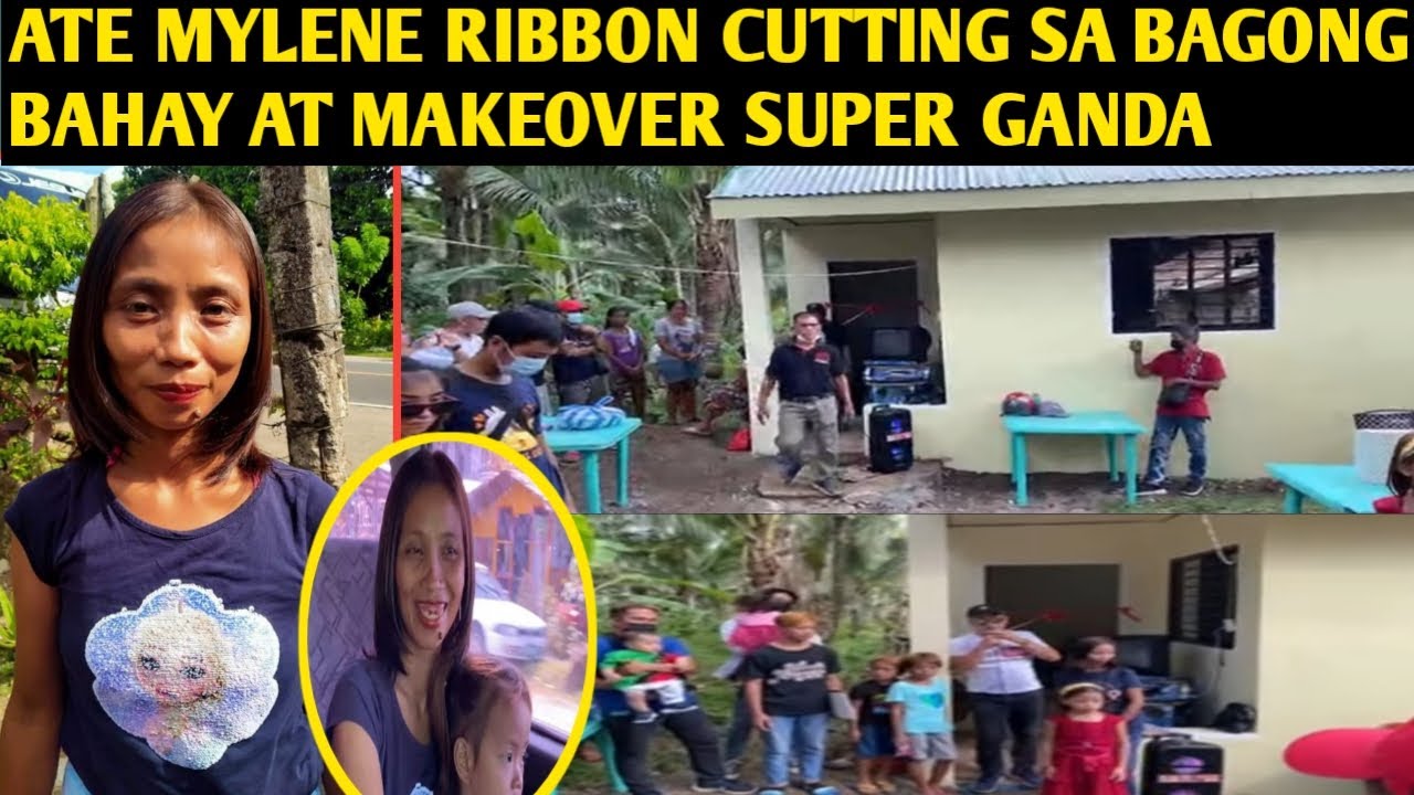 Ate Mylene Ribbon Cutting Sa Bagong Bahay At MakeOver|Val Santos ...