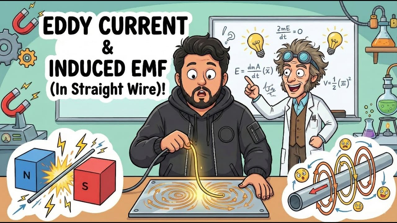 Emf induced in st-wire - Chapter 3 - Physics - Senior 3 - YouTube
