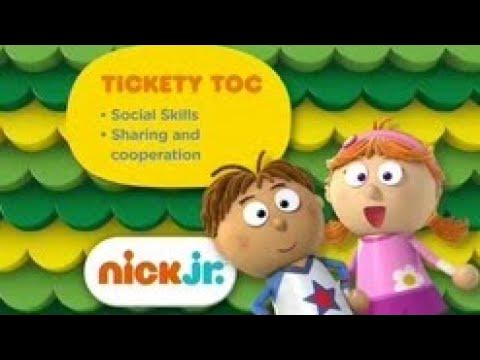 Nick Jr. Channel | Tickety Toc Curriculum Board (2013-2018) - YouTube