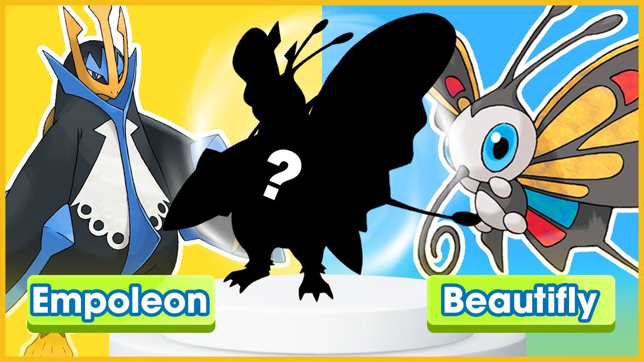 Pokemon Fusion | Empoleon + Beautifly | pokemon infinite fusion ...