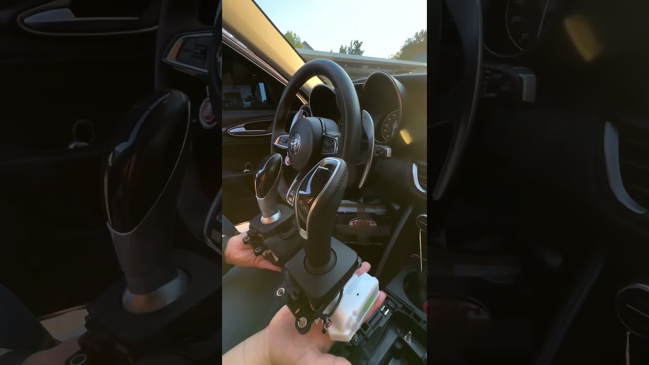 Alfa Romeo Giulia Shifter Upgrade! - YouTube