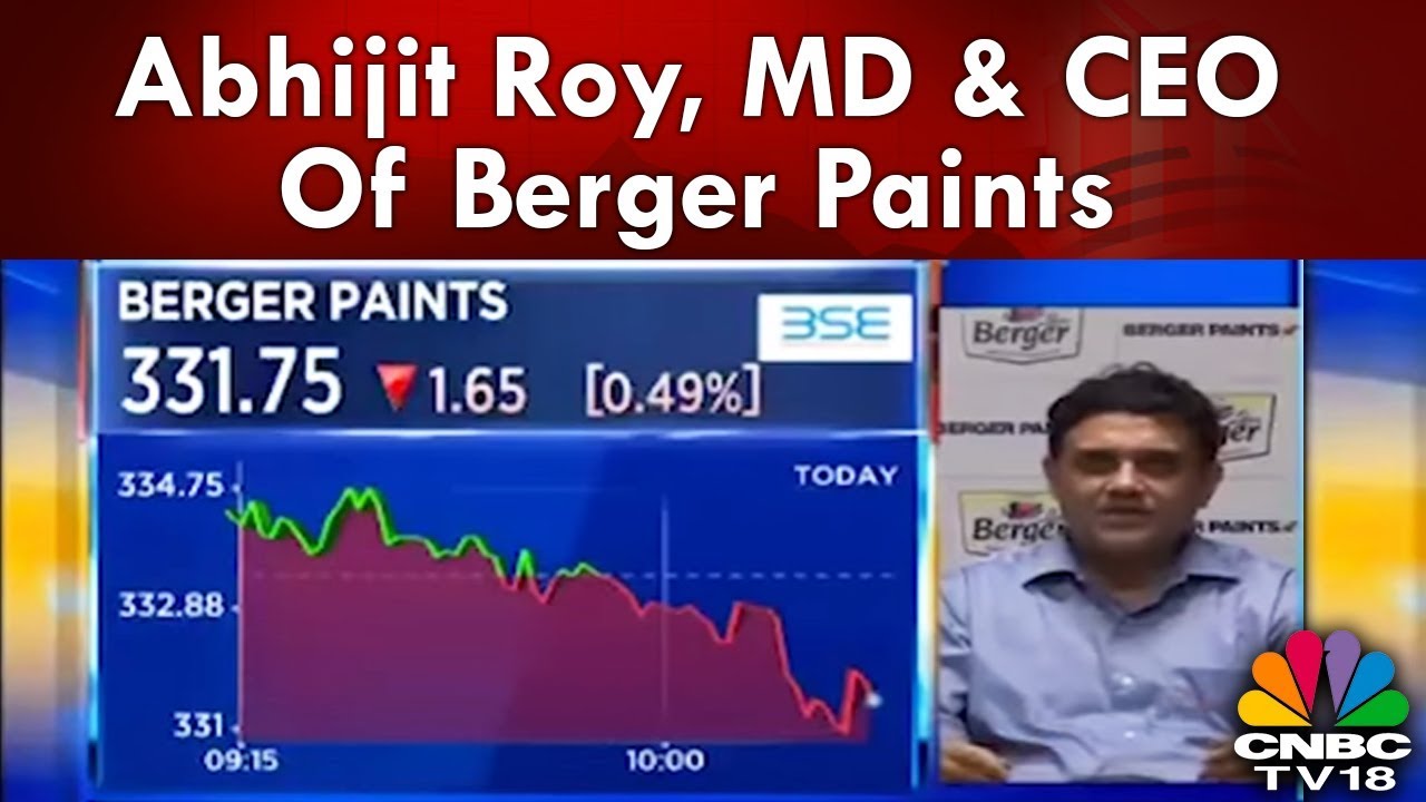 Abhijit Roy, MD & CEO Of Berger Paints On Company's Expansion ...