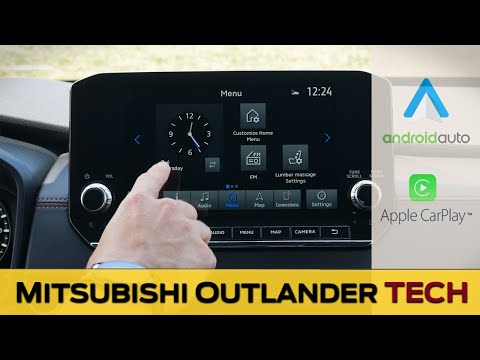 Media Screen in the Mitsubishi Outlander Apple CarPlay Android Auto Navigation and more YouTube