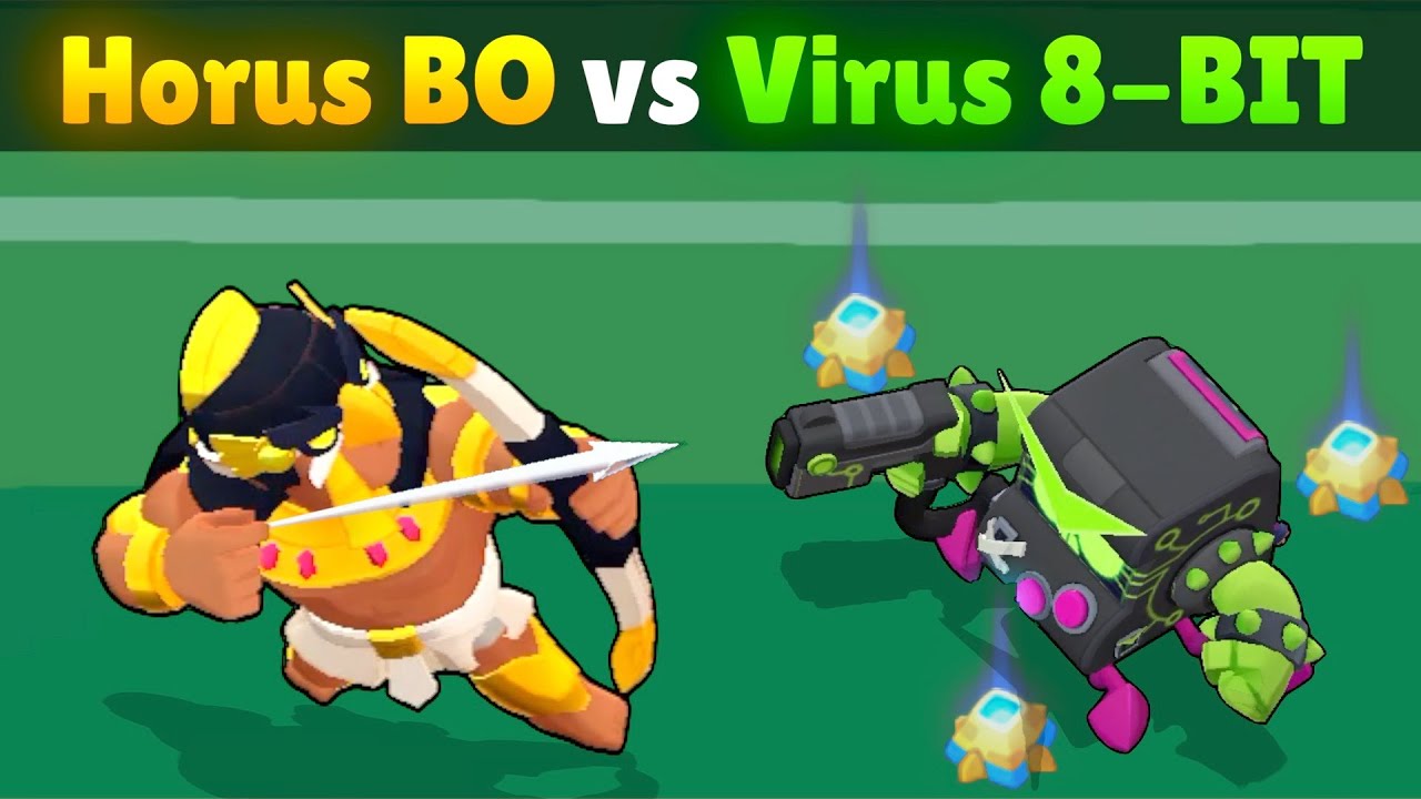 Horus BO vs Virus 8-BIT 🦠 | 25 Tests | 1 vs 1 | HERO vs VILLAIN - YouTube