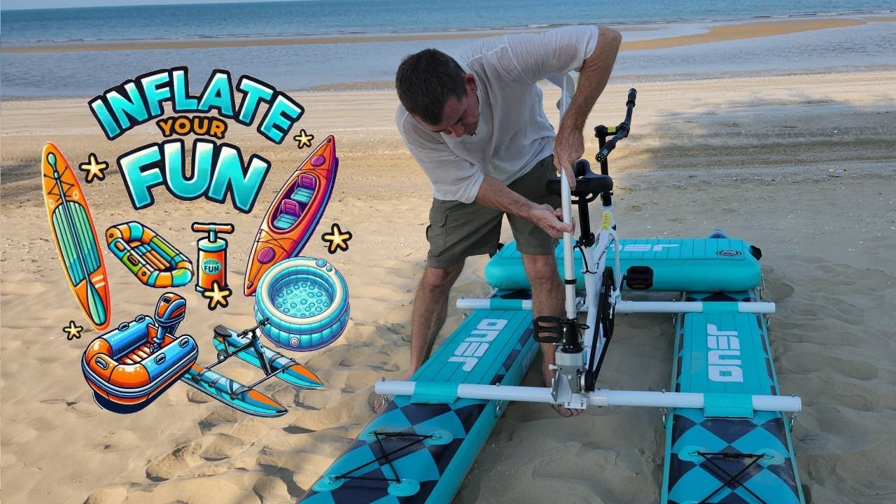 Inflate Your Fun Water Bike for Thailand's Beaches and Waters Our Easy ...