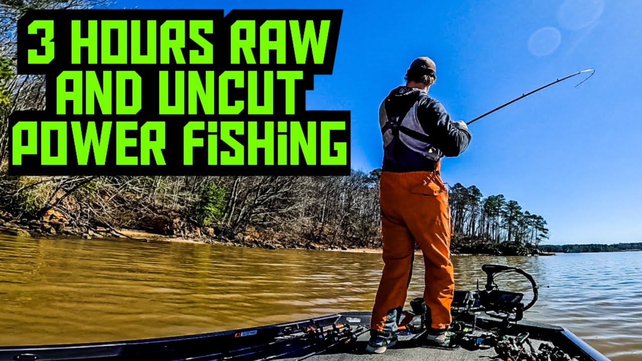 3 Hours of Raw and Uncut Power Fishing On a Muddy Lake - YouTube