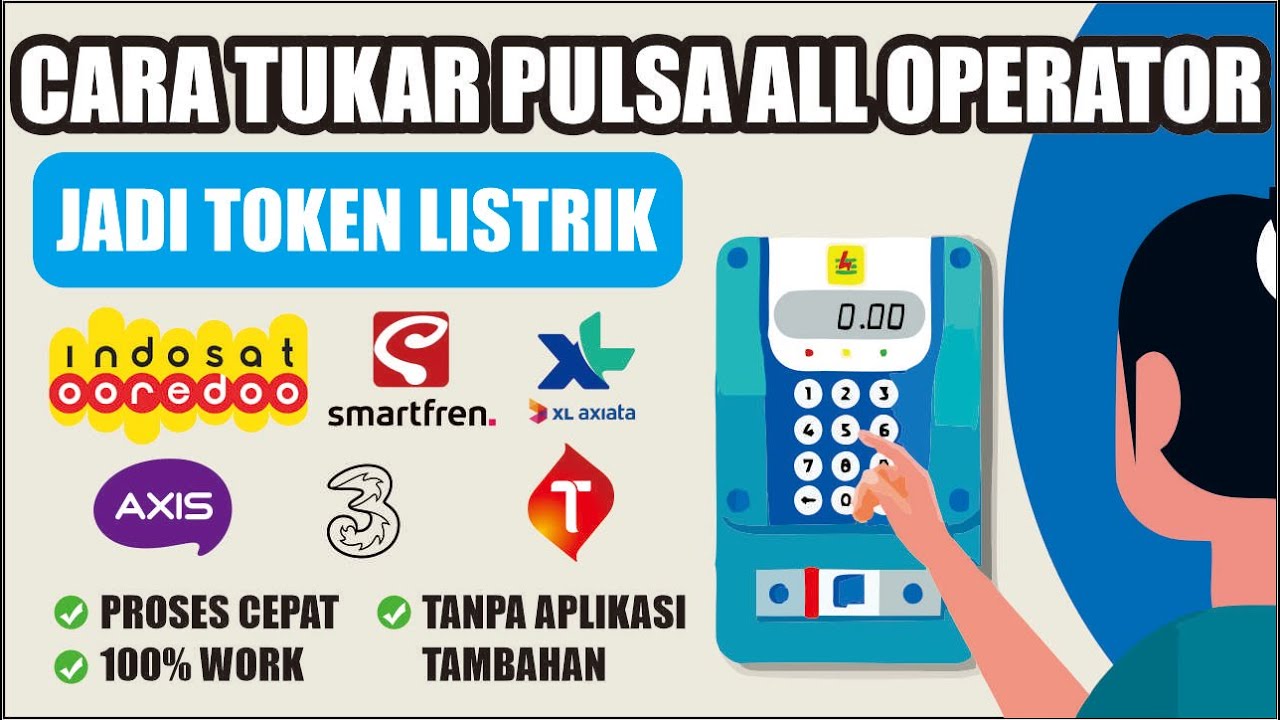 Cara Tukar Pulsa Jadi Token Listrik 2023 || Ubah Pulsa Jadi Token ...