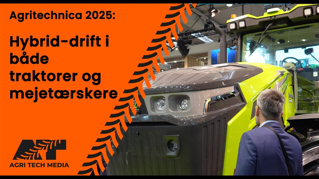 🇩🇰 Hybrid-drift i både traktorer og mejetærskere - YouTube