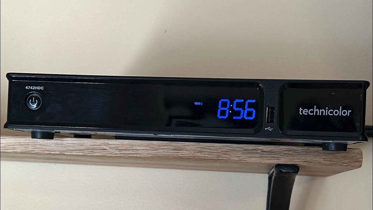Technicolor [Spectrum] Receiver Box in The Bedroom 3 of 3 - YouTube