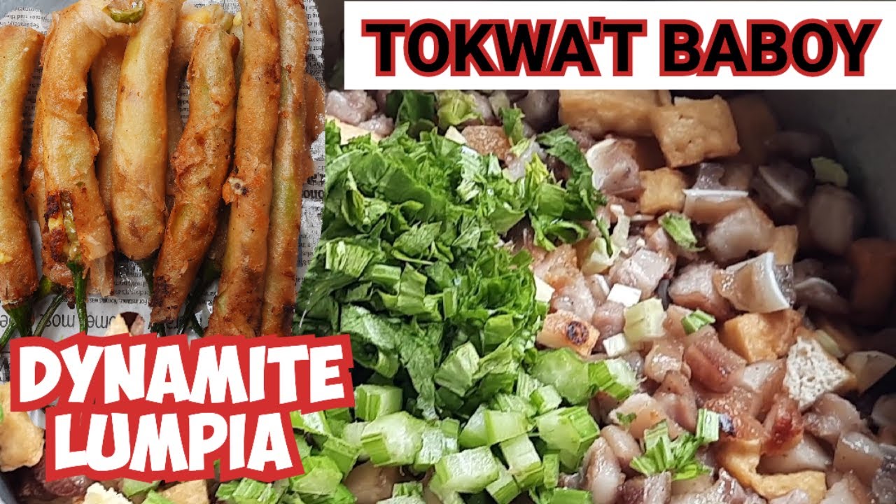 Panglasang pinoy tokwa't baboy at dynamite lumpia cheese buhay ...