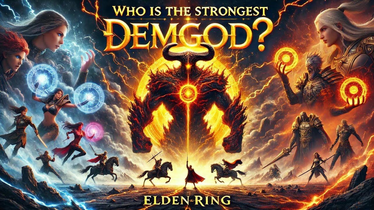 🔥 "Who is the STRONGEST Demigod in Elden Ring? Malenia vs Radahn ...