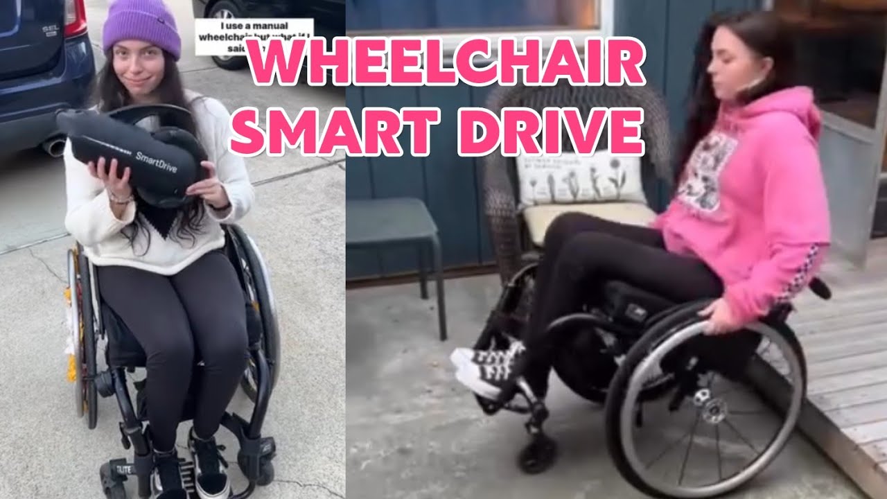 Paraplegic lady | adaptive wheelchair transfer | wheelchair smart drive - YouTube