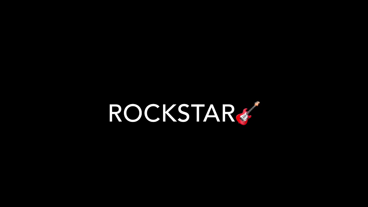 Rockstar🎸 (Teaser) - YouTube
