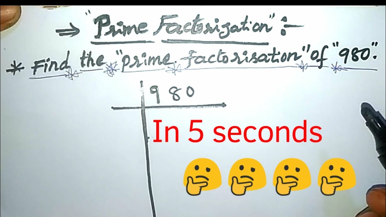 Prime factorisation | Factorization What is prime factorisation? | Easy ...