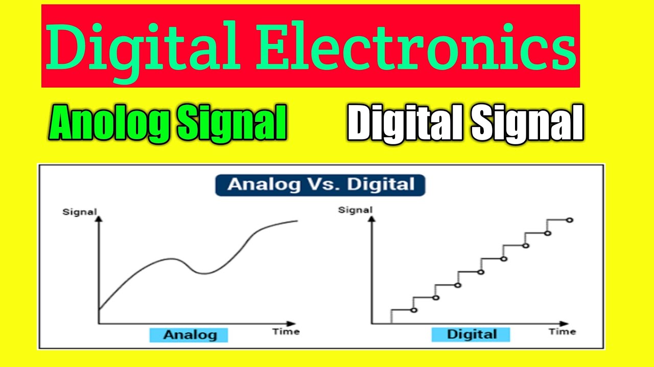 Anolog Signals and Digital Signals || Digital Electronics || Anolog VS ...