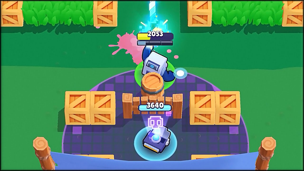 Brawl Stars - Brawl Ball: Power Shot - Brawler: 8-Bit - YouTube