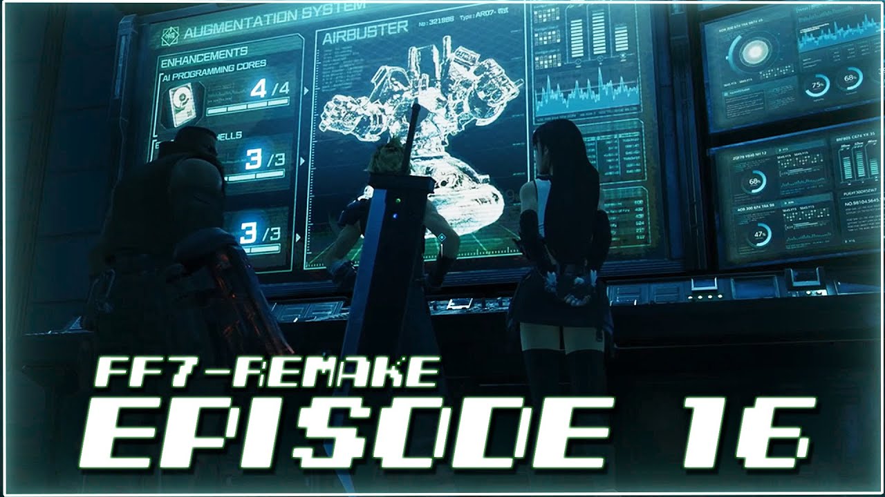 FINAL FANTASY 7 REMAKE: EPISODE 16 - SENTENCED TO DEATH - YouTube