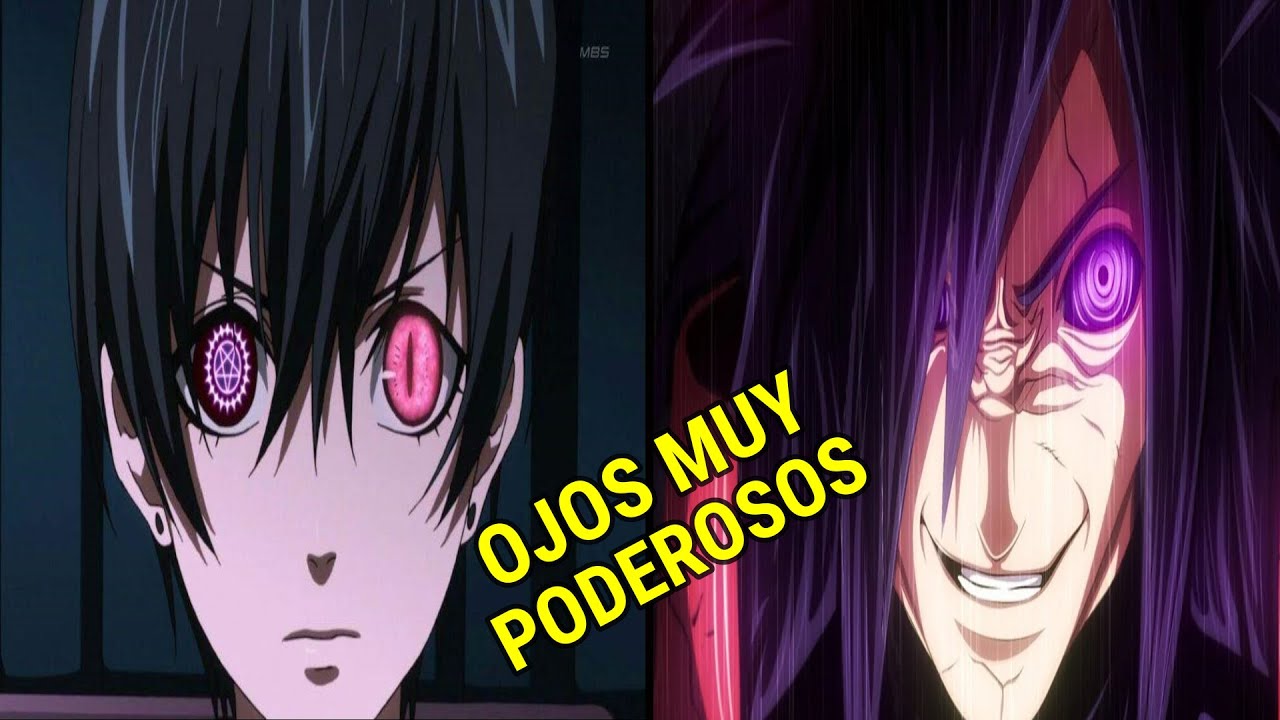 LOS 10 PERSONAJES DEL ANIME CON LOS OJOS MAS PODEROSOS - YouTube