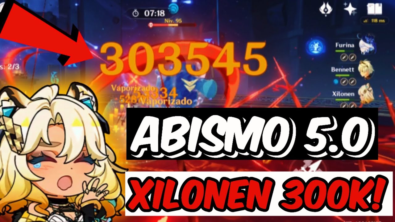 Xilonen C2 R1 // ABISMO 5.0 // Genshin Impact - YouTube