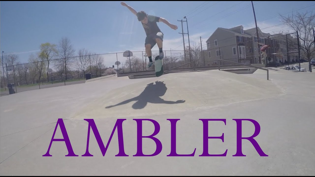AMBLER SKATEPARK: BOARDSLIDE SHUVIT OUT!? - YouTube