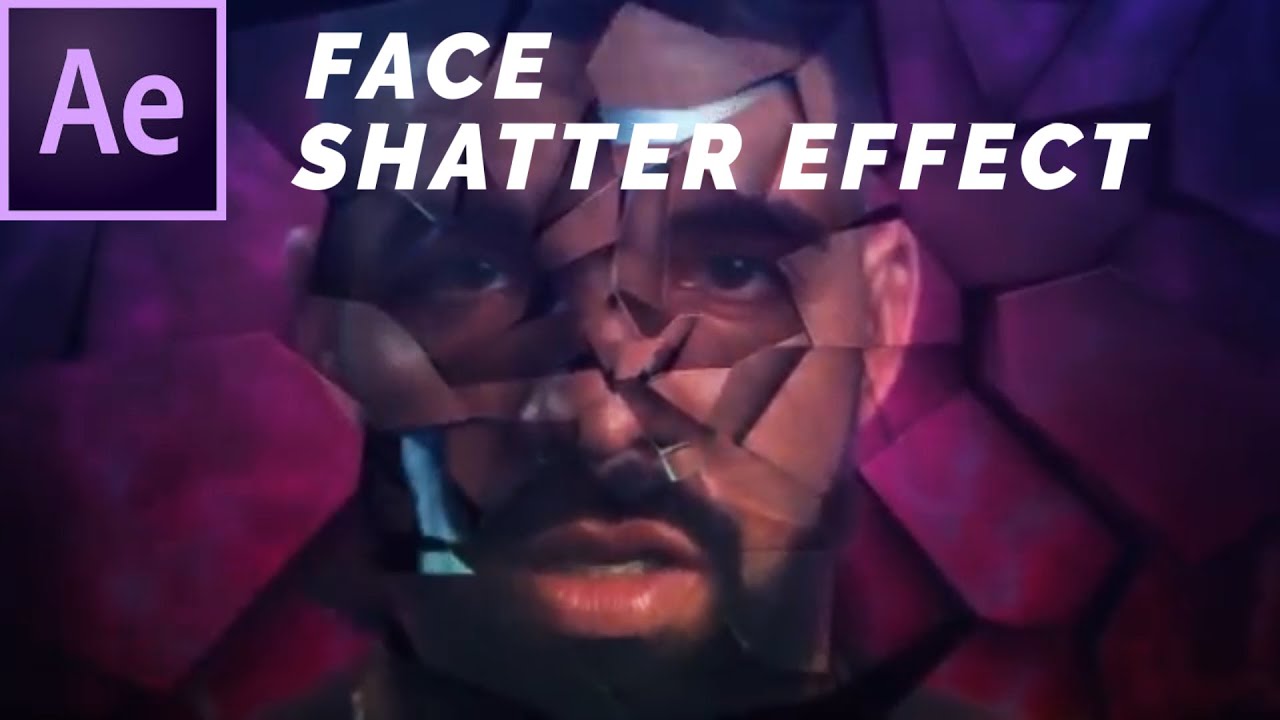 SICKO MODE Face Shatter Effect Tutorial - YouTube