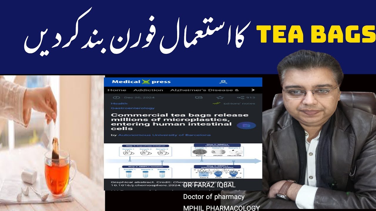 University Of Barcelona Research on Tea bags - YouTube