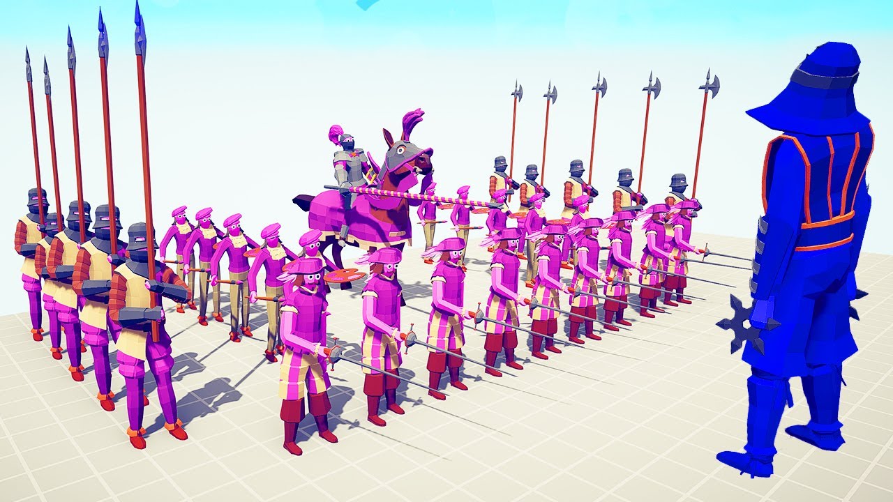 SENSEI MULTIPLE SHURIKEN vs ARMY OF UNITS | TABS - Totally Accurate ...