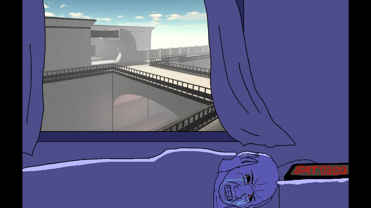 Wojak trying to sleep, but there's an SCP facility nearby - YouTube