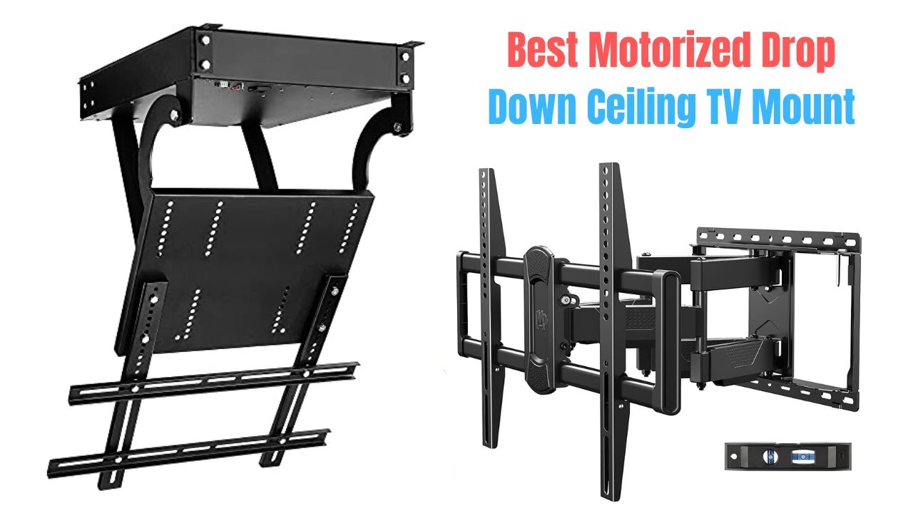 Top 10 Best Motorized Drop Down Ceiling TV Mount - YouTube