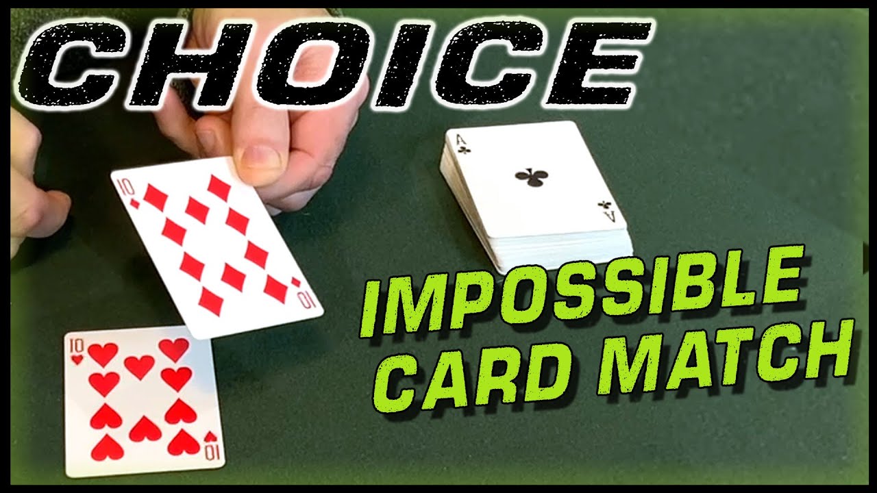 Perfect Match Card Trick - Incredible Original Close up Magic with ...